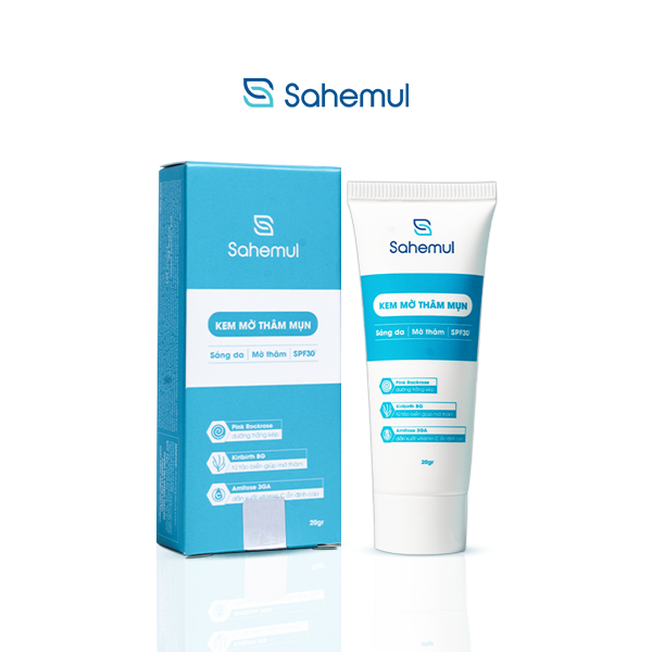 Sahemul - Sạch mụn sáng da - Tránh xa thâm sẹo